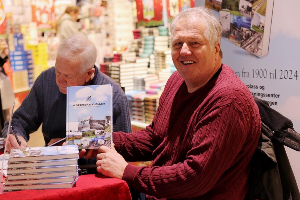 Strømlinger involvert i boka Historiske Kjeller - en bok om viktig ...